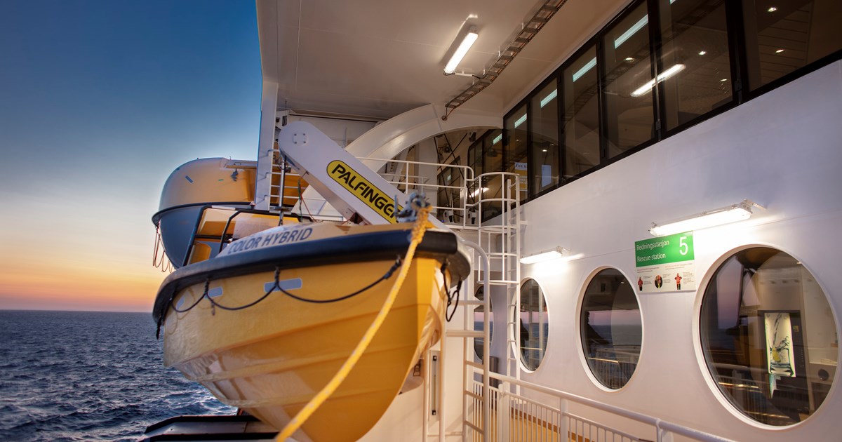 Muster, assembly and rescue areas