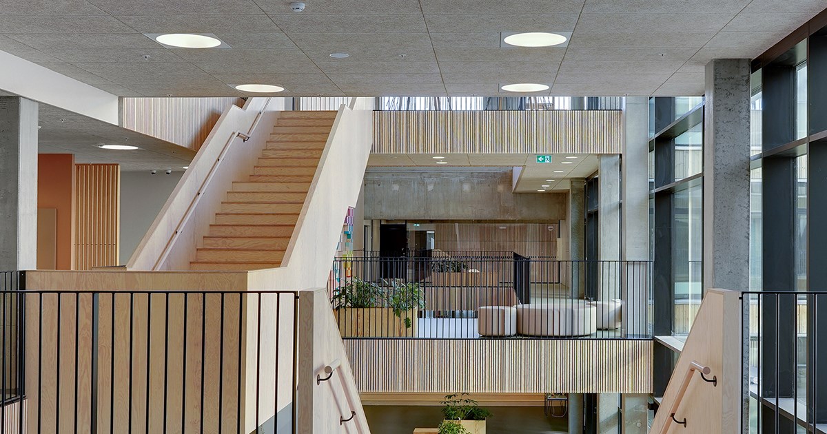 Communal and circulation areas for education