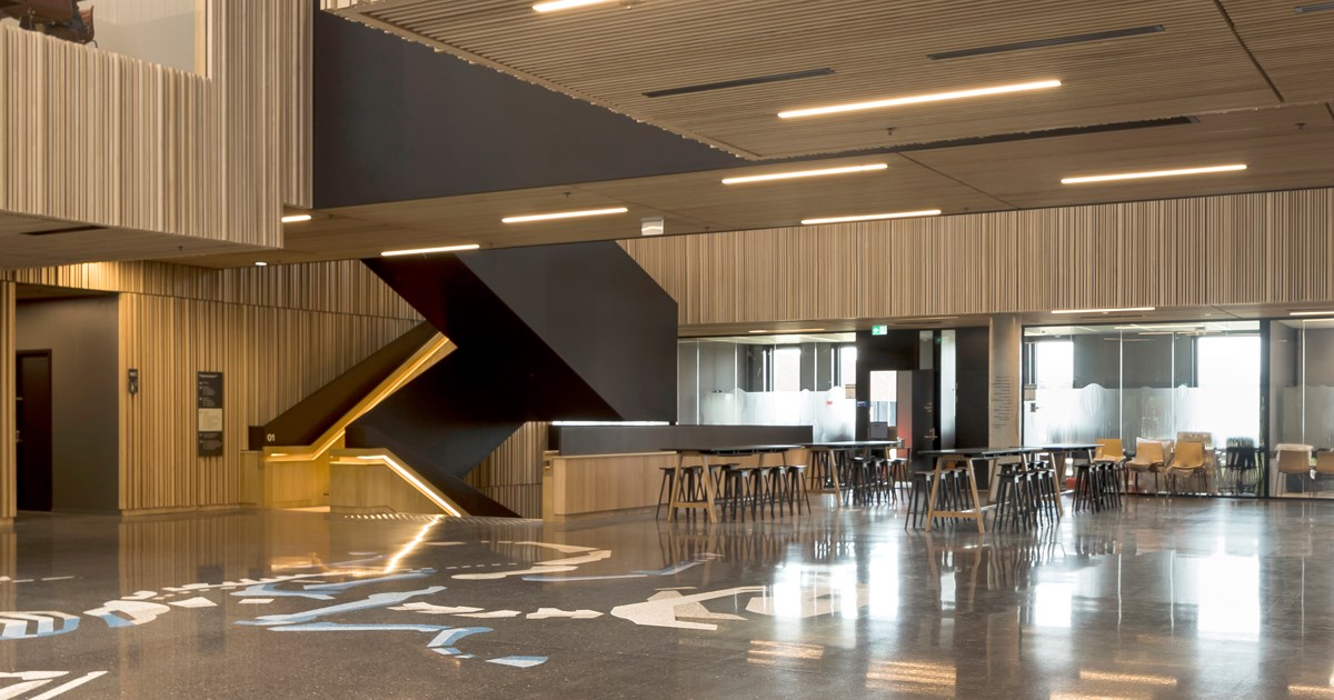 Communal and circulation areas in offices