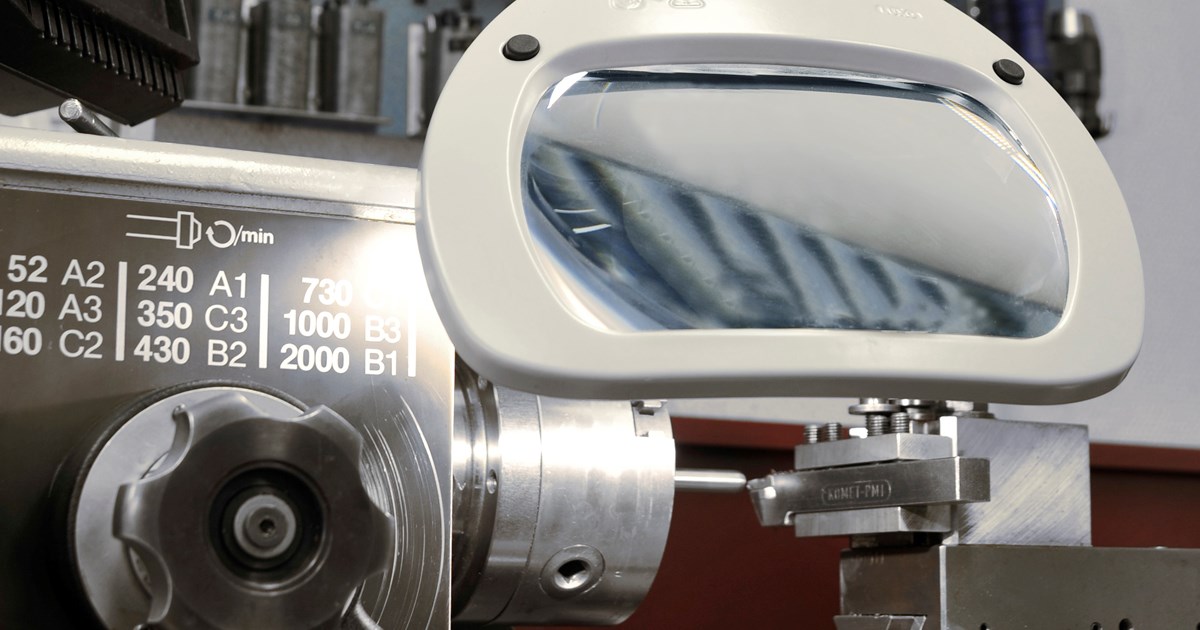 Magnifiers for industrial applications