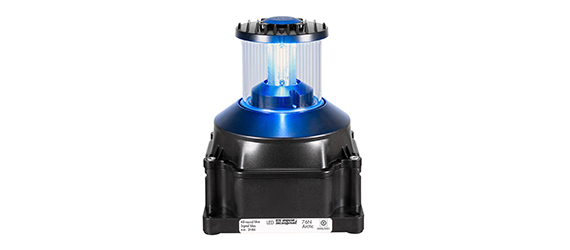 76N ARCTIC LED A/R BLUE 360° 24VDC