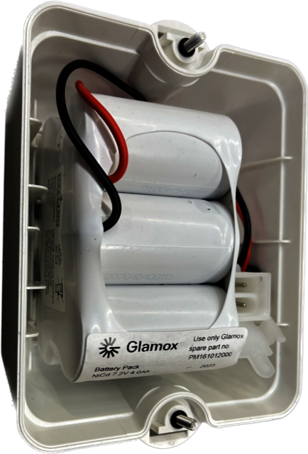 BATTERY UNIT (EB) 7,2V 4Ah 4P MAX G1/GRX3 LED Std