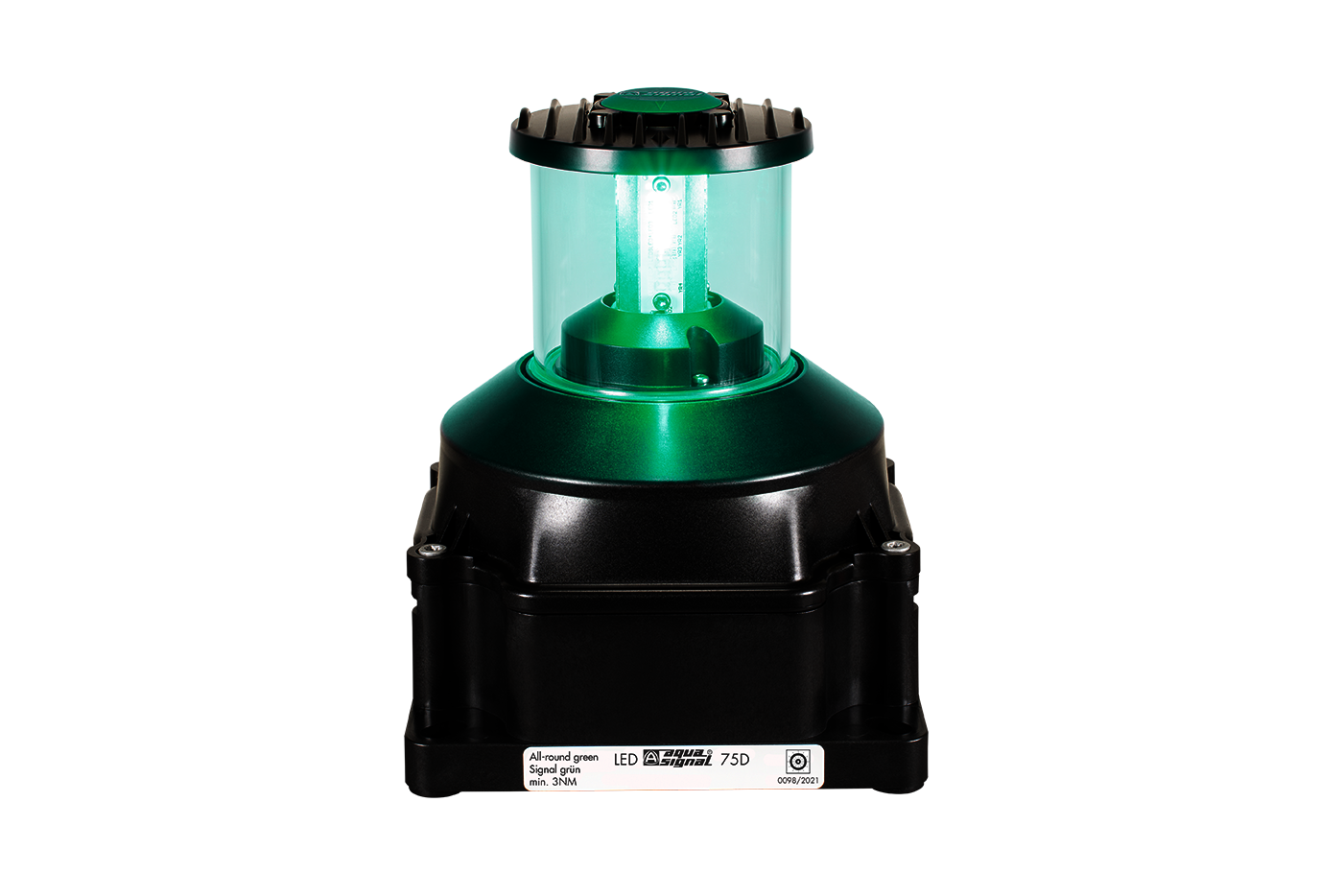 75D LED A/R GREEN 360° 24VDC